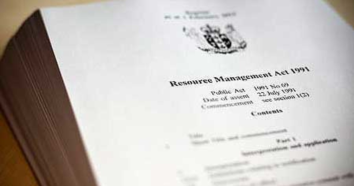 WHAT RESOURCE MANAGEMENT ACT CHANGES MEAN FOR YOUR PROJECTl - K3